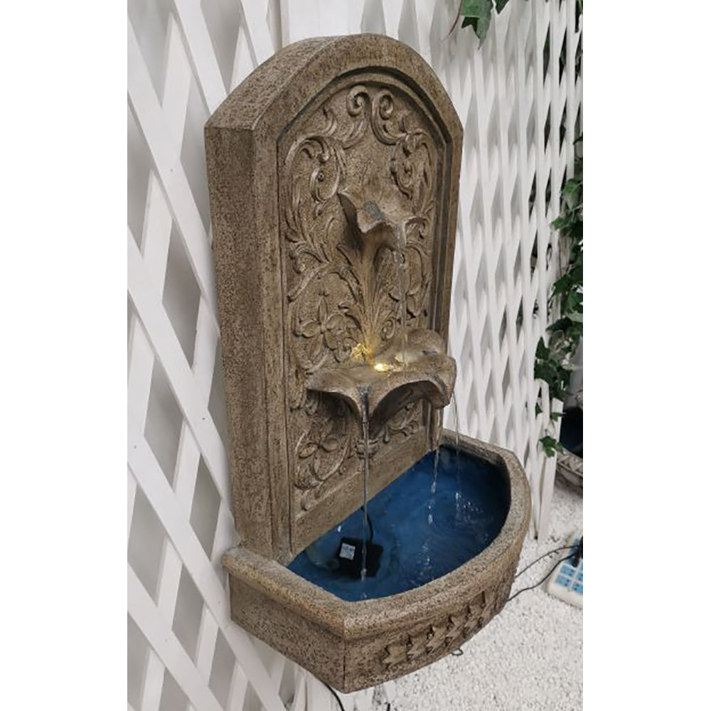 Rosario Self Contained Wall Hanging Water Feature/Fountain – OLA ...
